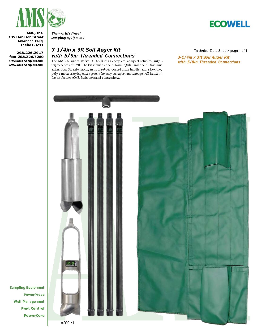 ams-soil-auger-kit-209-71 - Ecowell